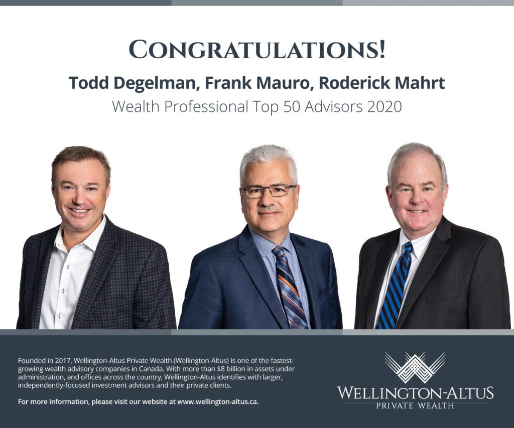Top 50 Advisors 2020 - Wellington-Altus